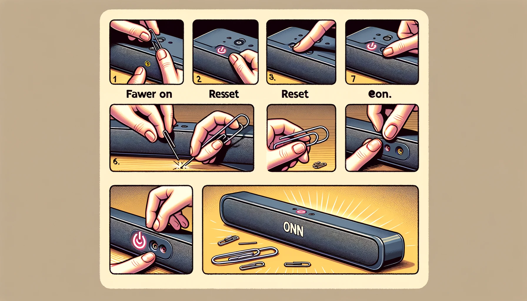 How to Factory Reset an Onn Soundbar - Burton's Blog