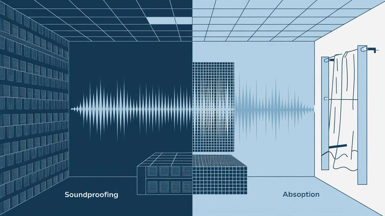 Soundproofing vs Sound Absorption: Which Wins?